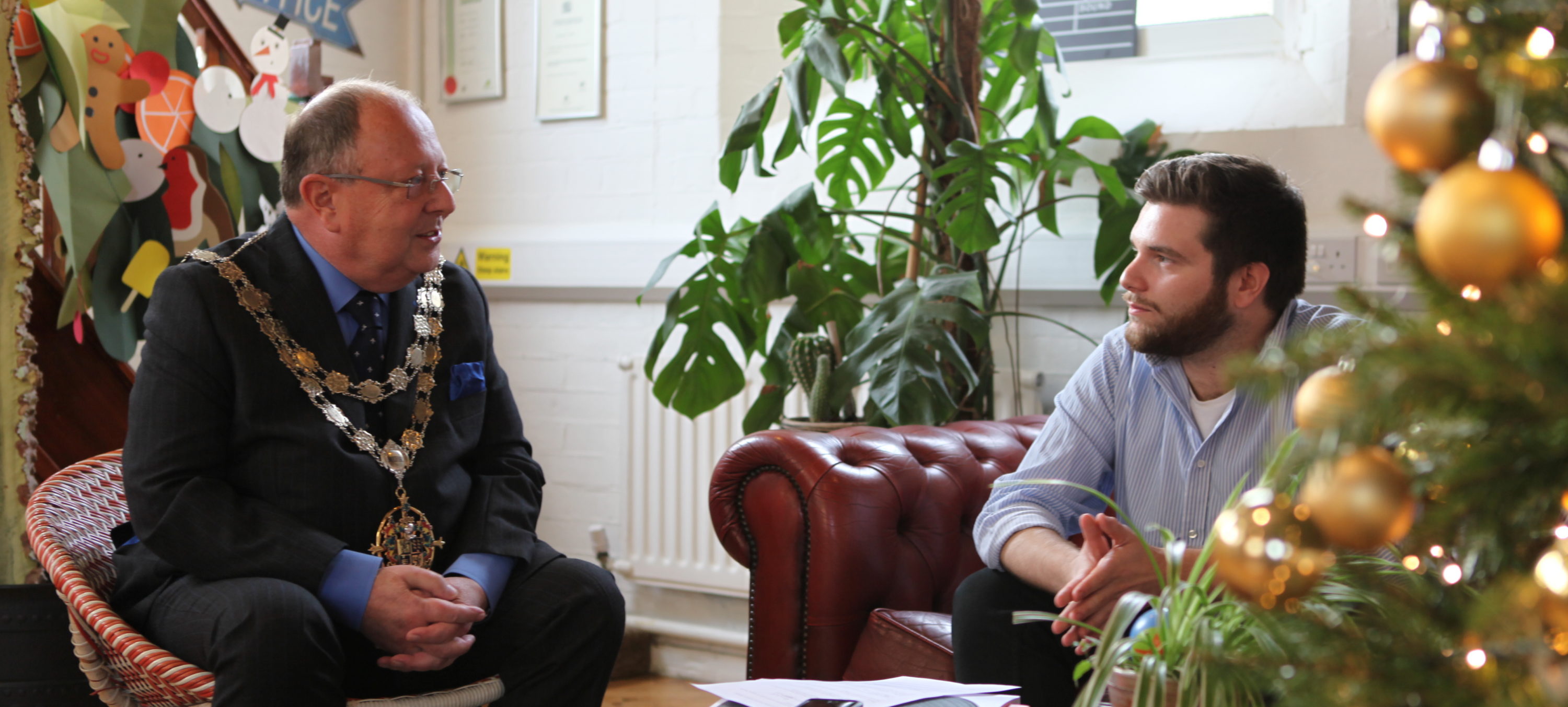 LoveLove Films | The Mayor of Bournemouth, Councillor Lawrence Williams ...